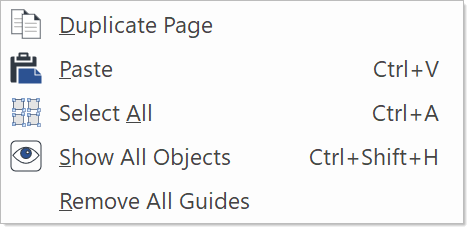 Envision Creator - Using Context Sensitive Menus